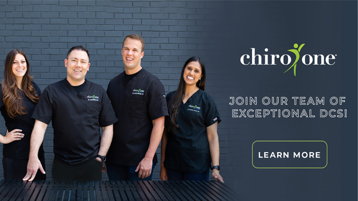 Join the Chiro One DC Team | Chiro One