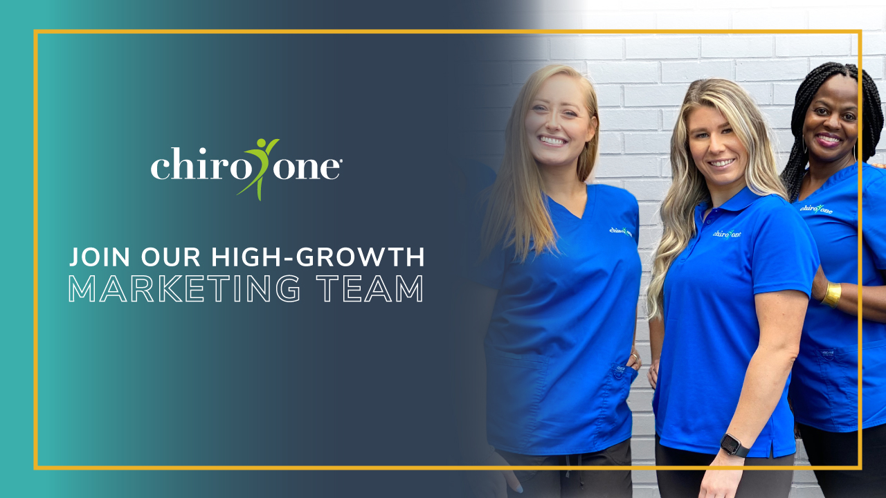 Join the Chiro One Sales Team | Chiro One